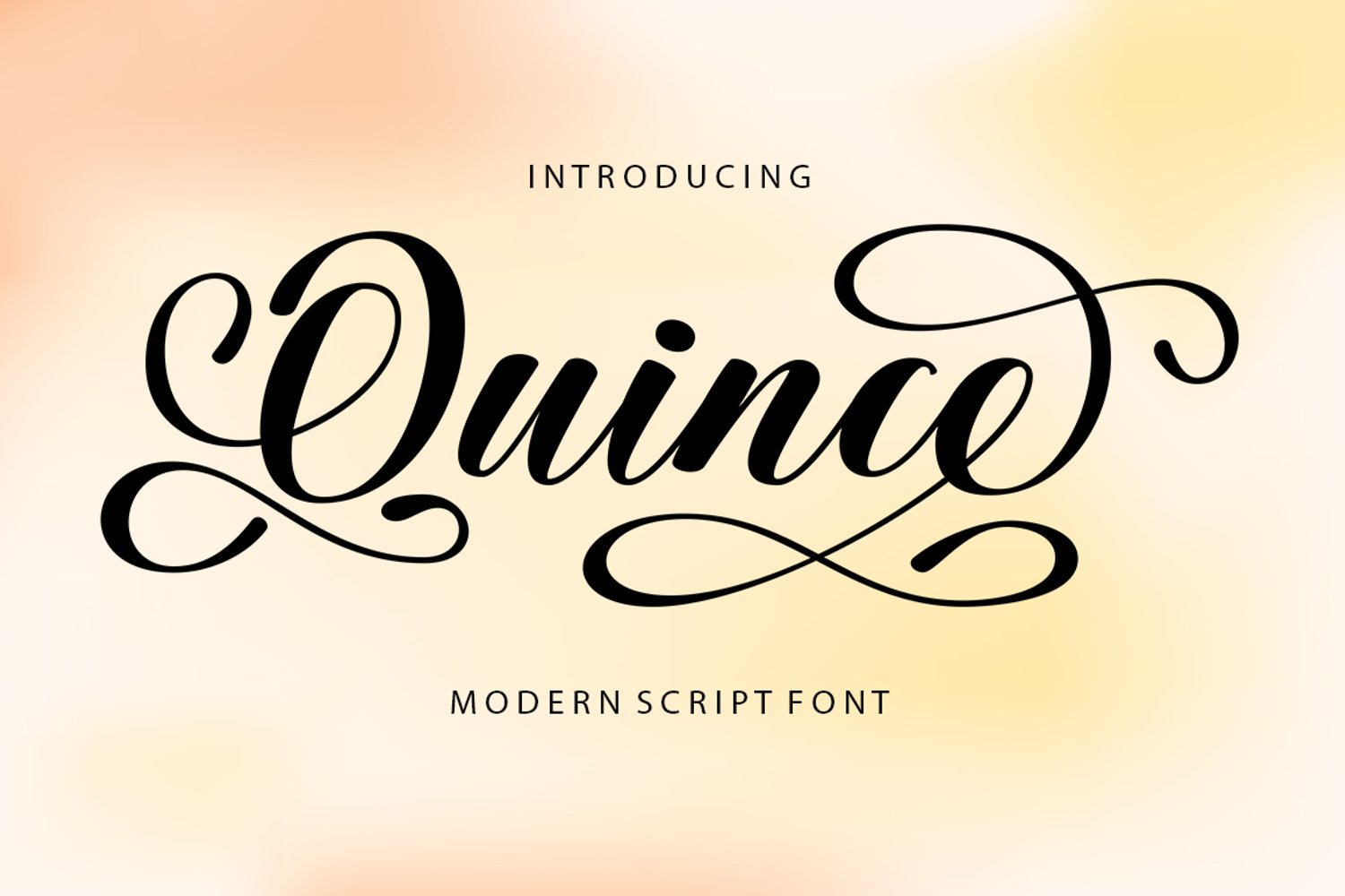 Quince Script – Fontbloom