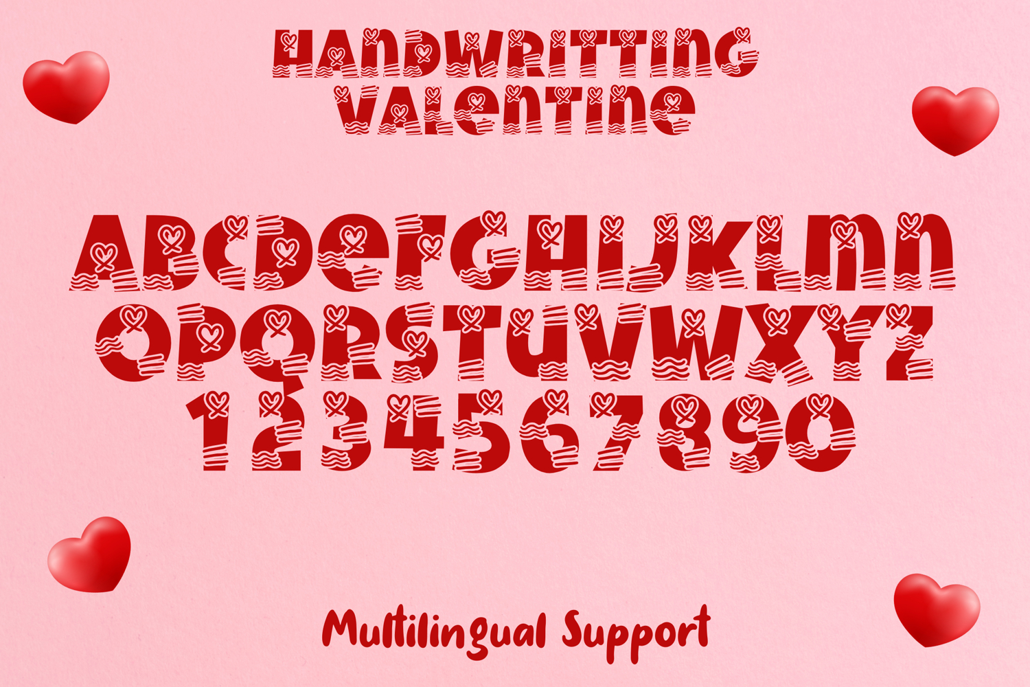 Handwriting Valentine Font – Fontbloom