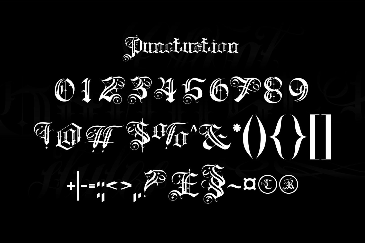 Family Gangsta Tattoo Font | Blackletter, Old English – Fontbloom