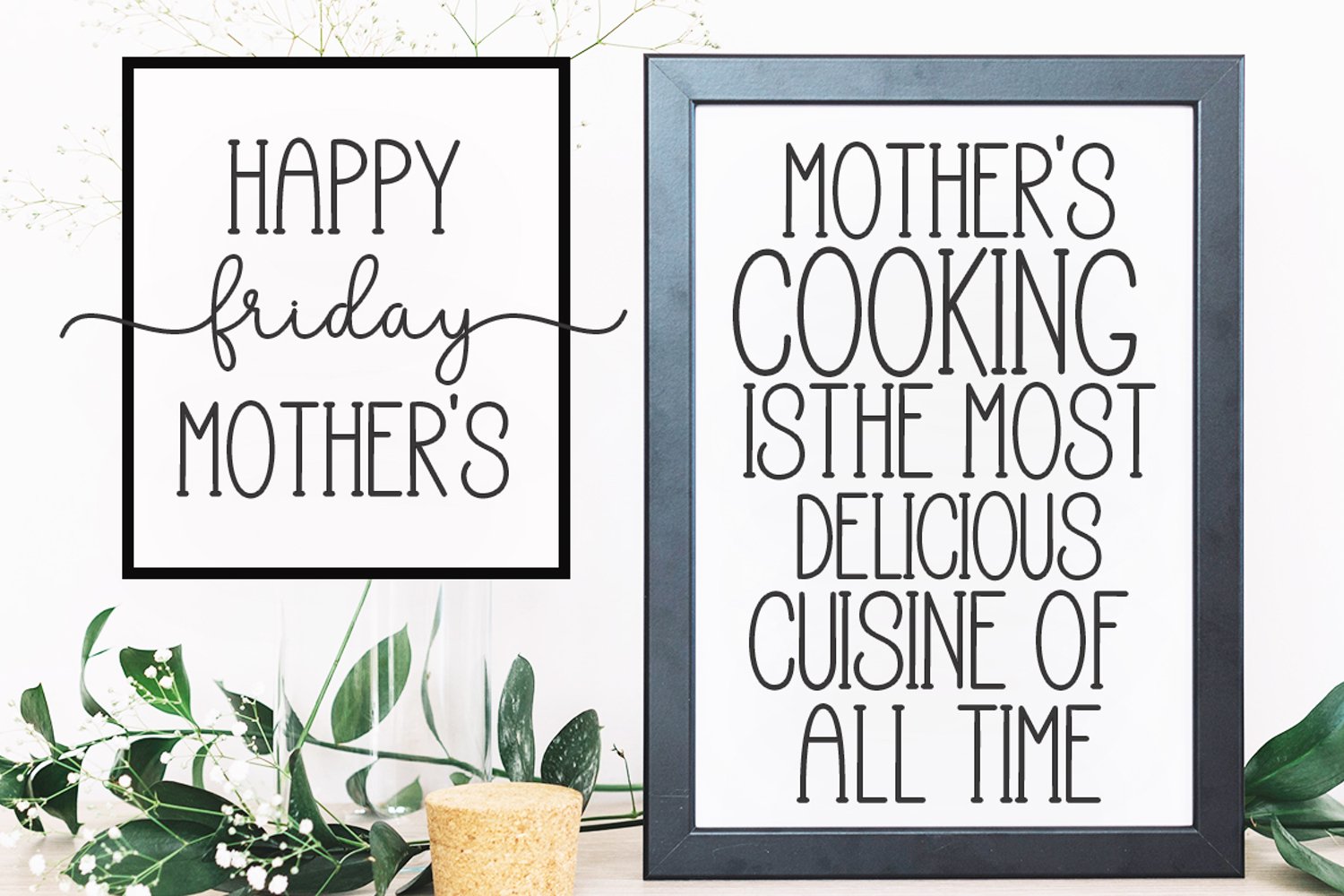 Butter Cake Font Duo – Fontbloom